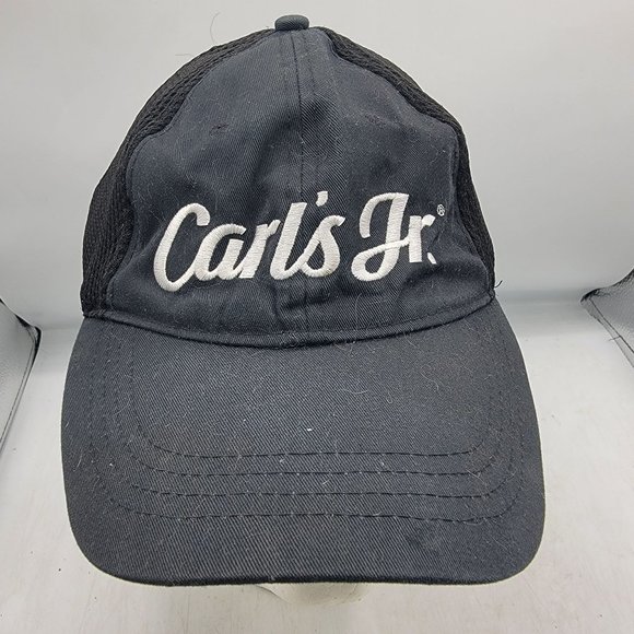 Aramark | Accessories | Carls Jr Burgers Employee Work Baseball Cap Hat ...